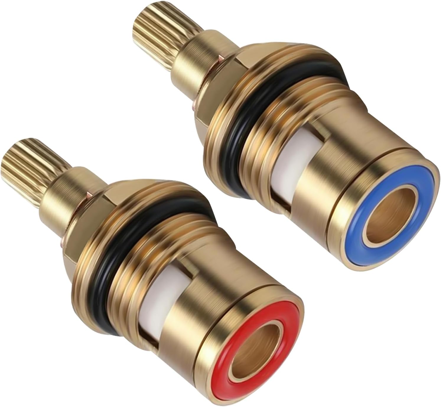 Anei Replacement Brass Ceramic Disc Tap Valve Insert Gland Cartridge ...