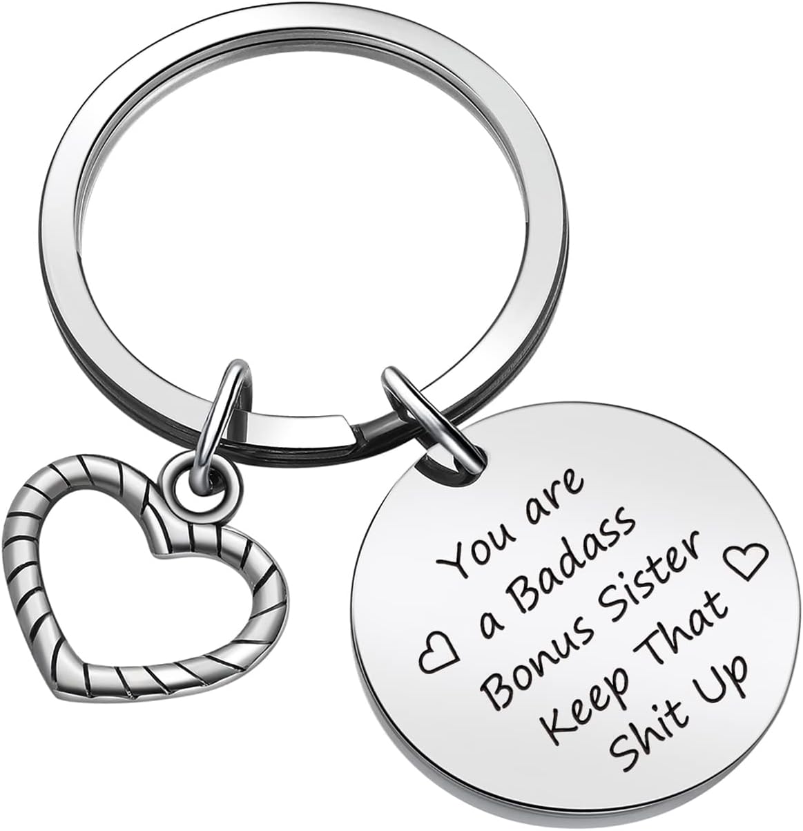 Amazon.com: ZQEOU Stepsister Gift Bonus Sister Thank You Jewelry ...