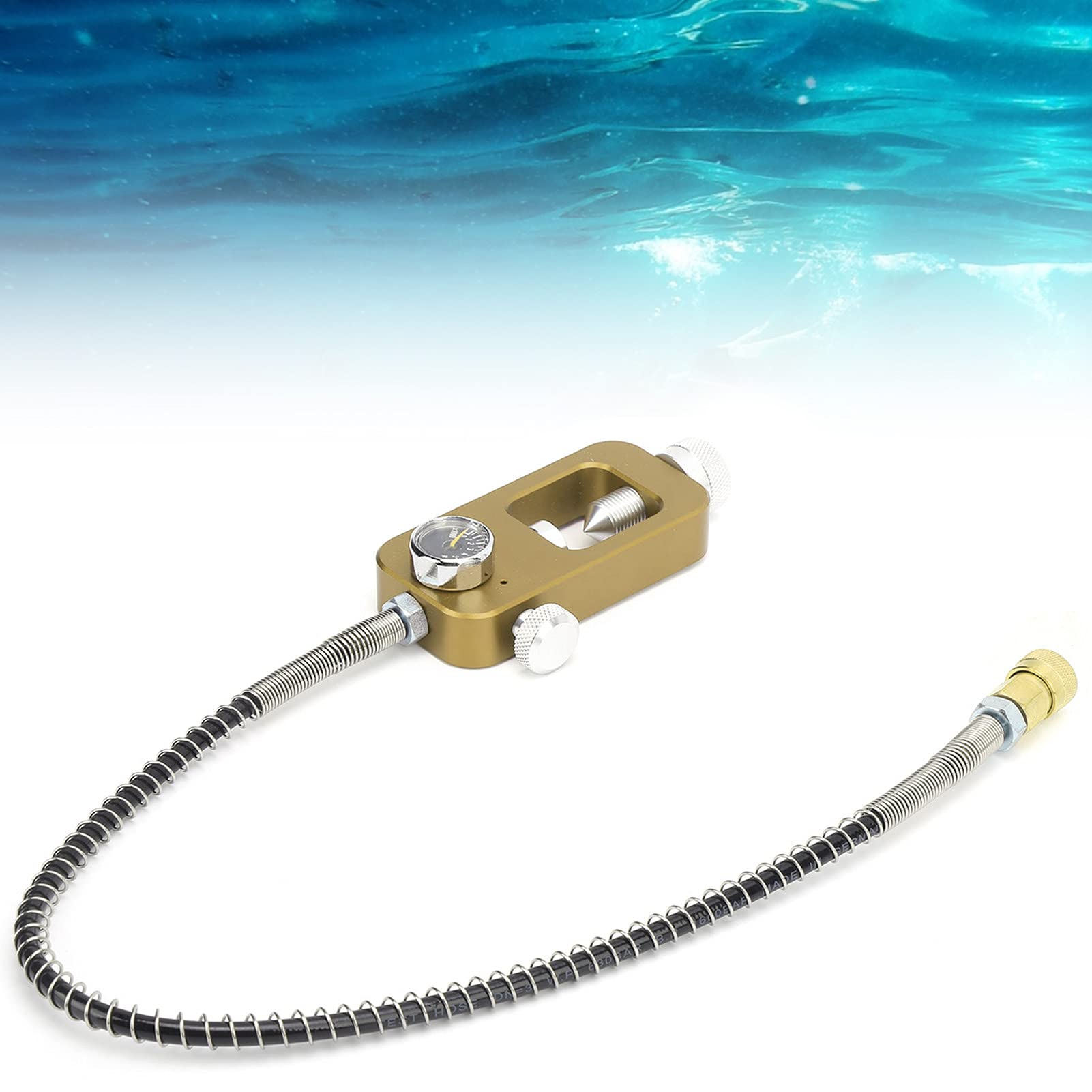 Buy 8mm Diving Adapter, Aviation Aluminum 6061 Oxygen Cylinder Adapter ...