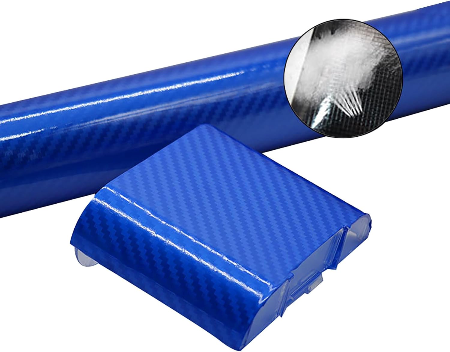 Amazon.com: RINGGLO Black Carbon Fiber Vinyl Wrap 1 Meter Wide Self ...