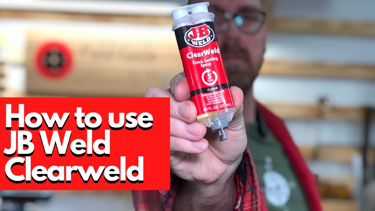 Watch JB Weld Clearweld Step-by-Step Instructions on Amazon Live