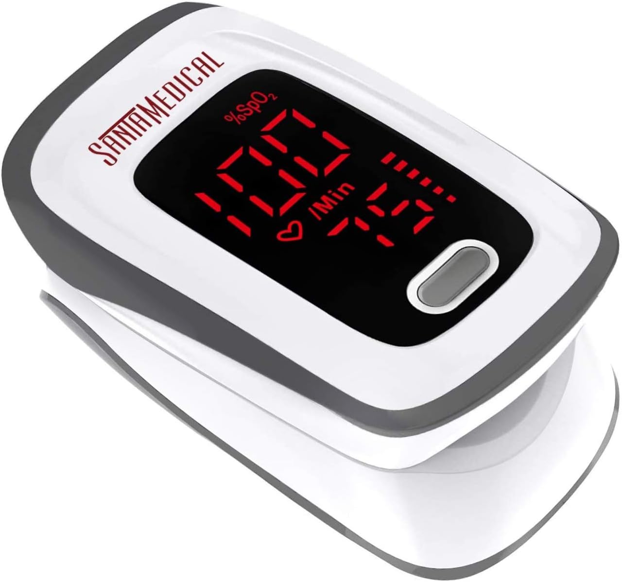 Amazon.com: Fingertip Pulse Oximeter, Blood Oxygen Saturation Monitor ...