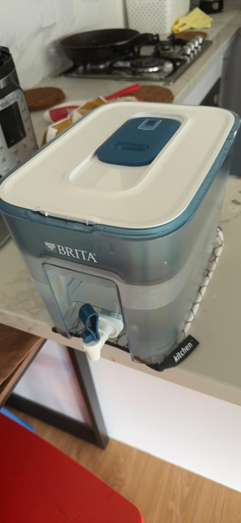 Brita Flow Cask Water Dispenser Tap 8.2L with 1 x Maxtra+ Filter ...