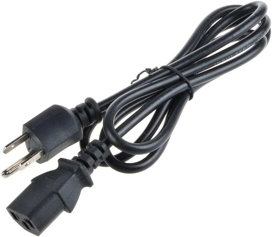 Amazon.com: Universal Trapezoid 5ft 3-Prong Power Cord For Monitor, PC ...