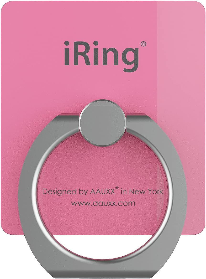 Amazon.com: iRing Premium Oaks UMS-IR01HKPI Smartphone Grip Stand with ...