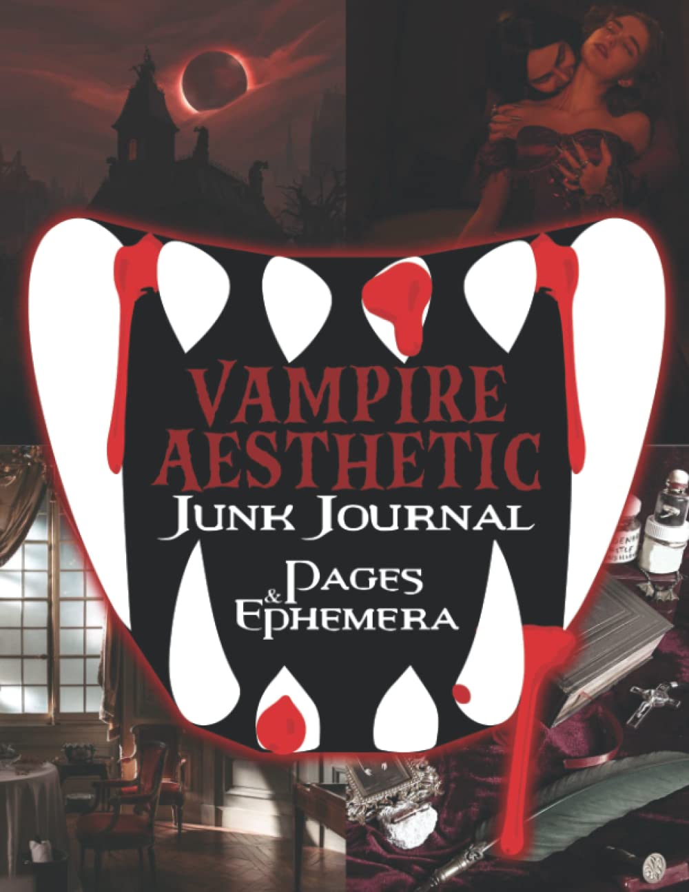 Vampire Aesthetic Junk Journal Pages & Ephemera: Collection Of Dracula ...