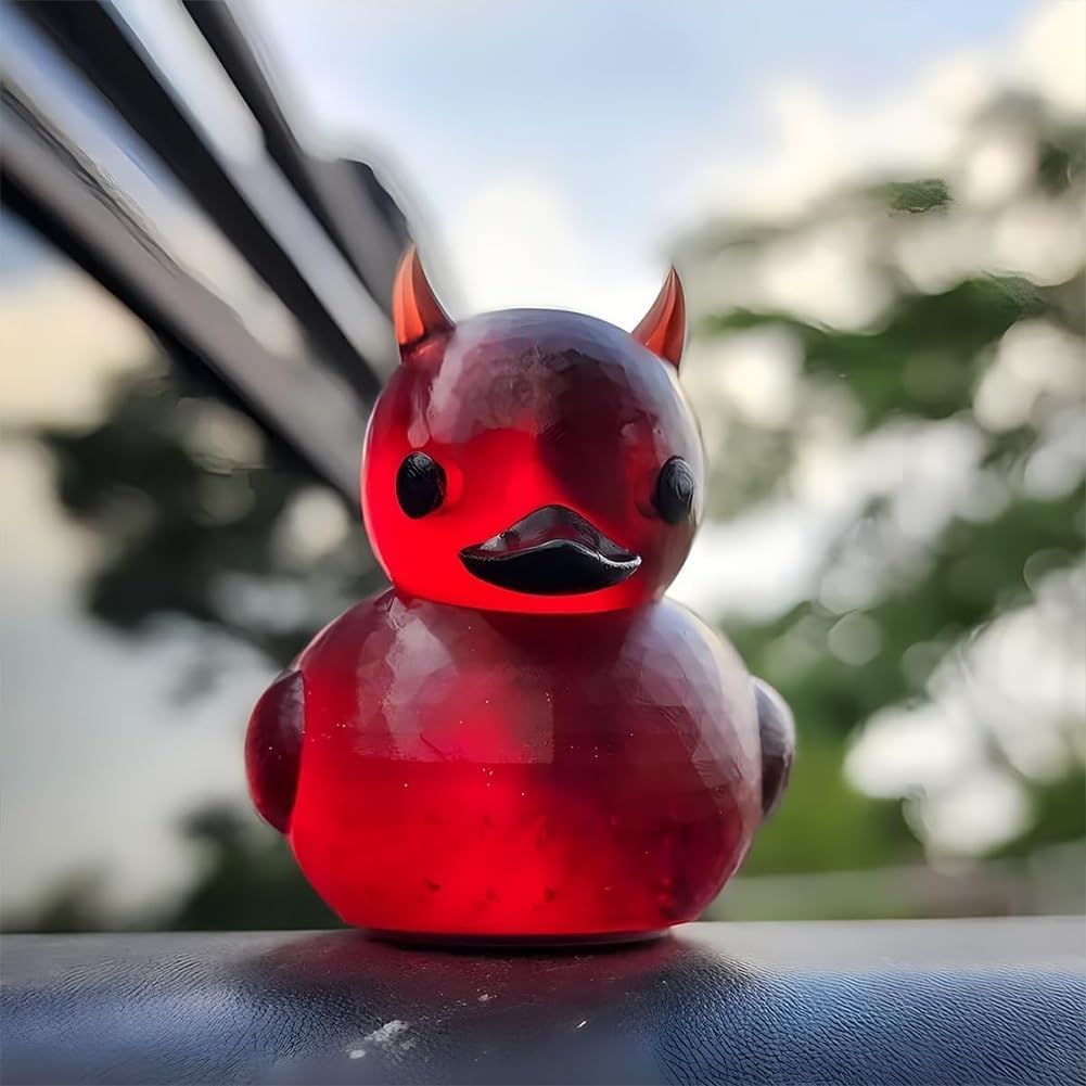 Amazon.com: Lil' Devil Ducky, Dark Satanic Duck Gothic Gifts, Halloween ...