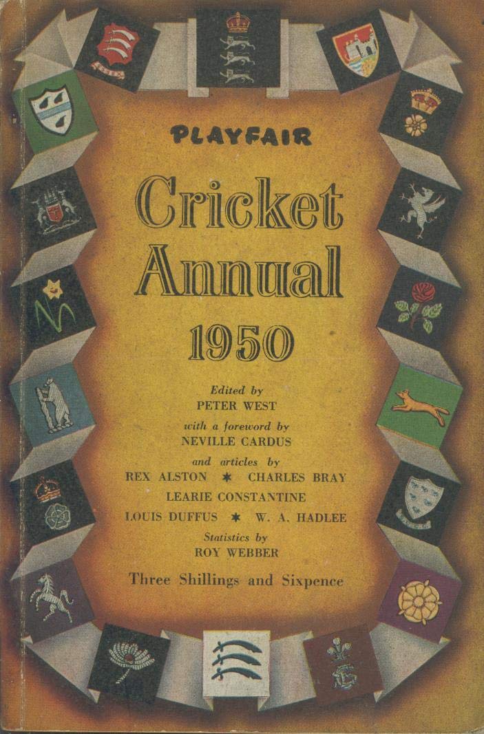 Playfair Cricket Annual 1950: West, Peter. (editor): Amazon.com: Books