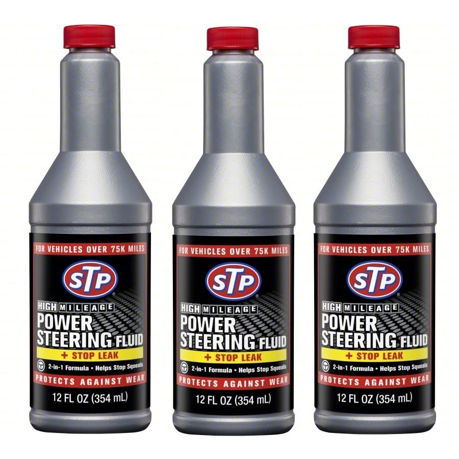 Snapklik.com : STP Power Steering Fluid & Stop Leaking