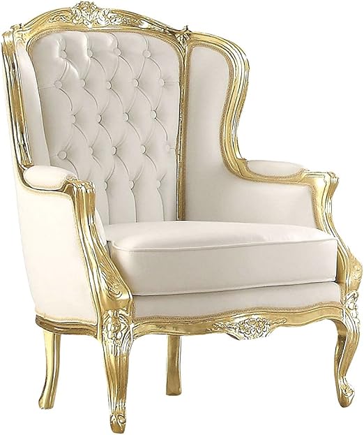 Amazon.com: Royal Throne Wedding Chair Royalty Chair Elegant White And ...