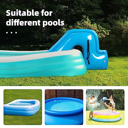 Hoosunny Pool Slide - Inflatable Swimming Water Slide Universal ...