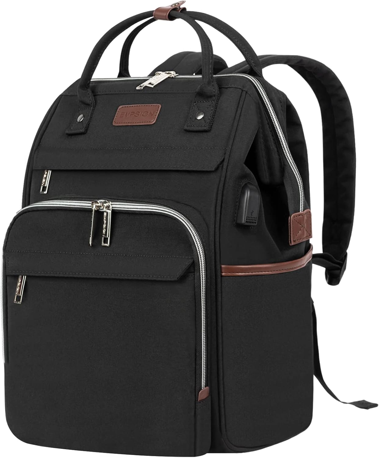 Amazon.com: EMPSIGN Laptop Backpack for Women Men 15.6-16.2 Inch ...