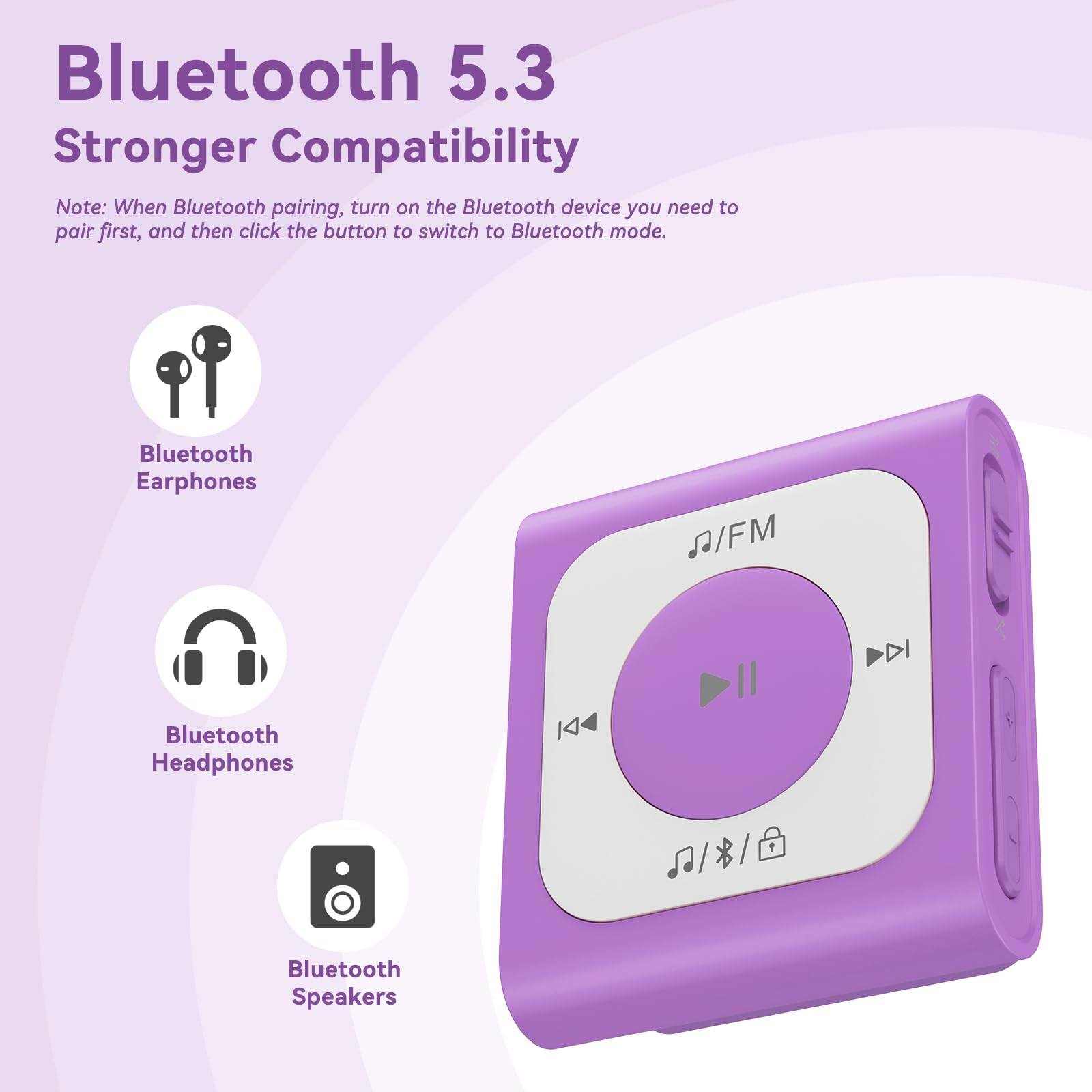 Snapklik.com : 64GB Clip MP3 Player