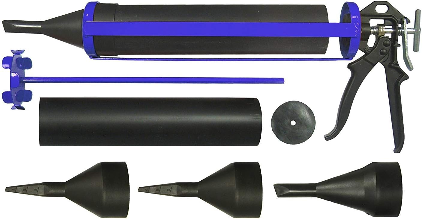 Faithfull 2 X FAIPOINTING Cement and Mortar Gun Kit : Amazon.co.uk: DIY ...