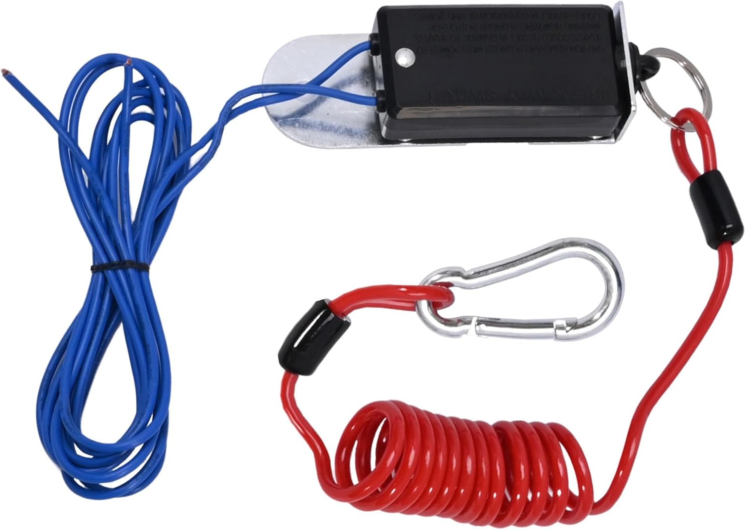 EATAKWARD Trailer Breakaway Switch, 4ft Breakaway Coiled Cable Kit with ...