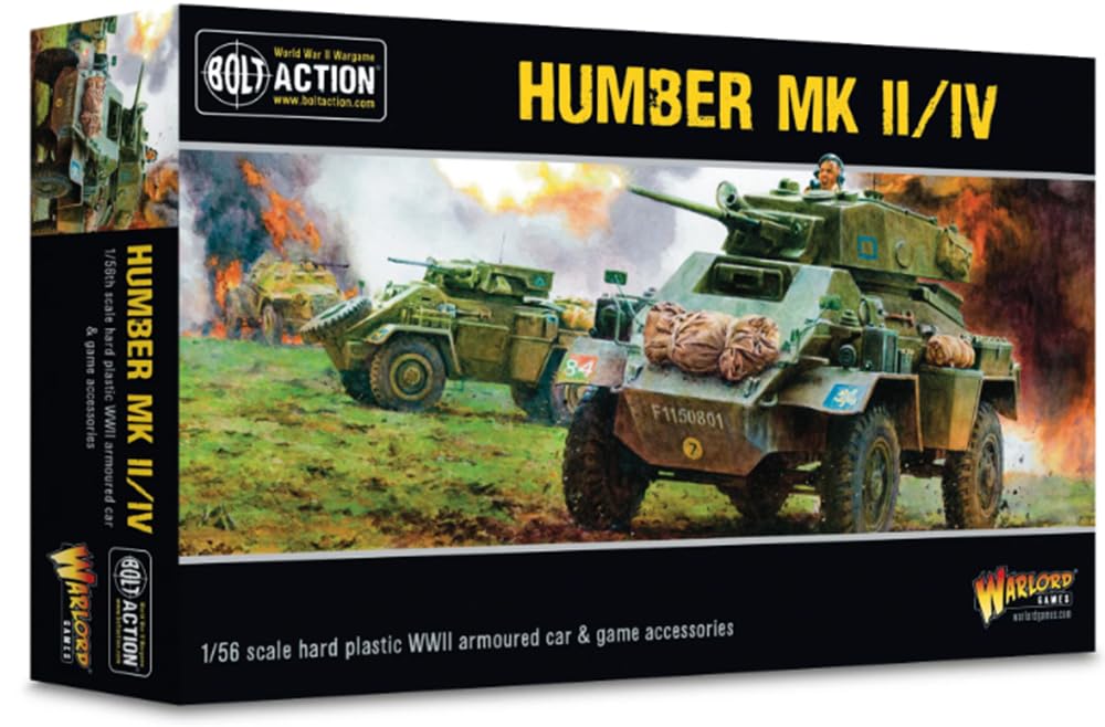 Amazon.com: Warlord Games Humber MK II/IV Armoured Car - 1:56 / 28mm ...
