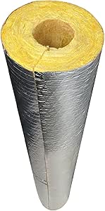 Amazon.com: DUTIL Rock Wool Glass Wool Insulation Tube Shell Silicate ...