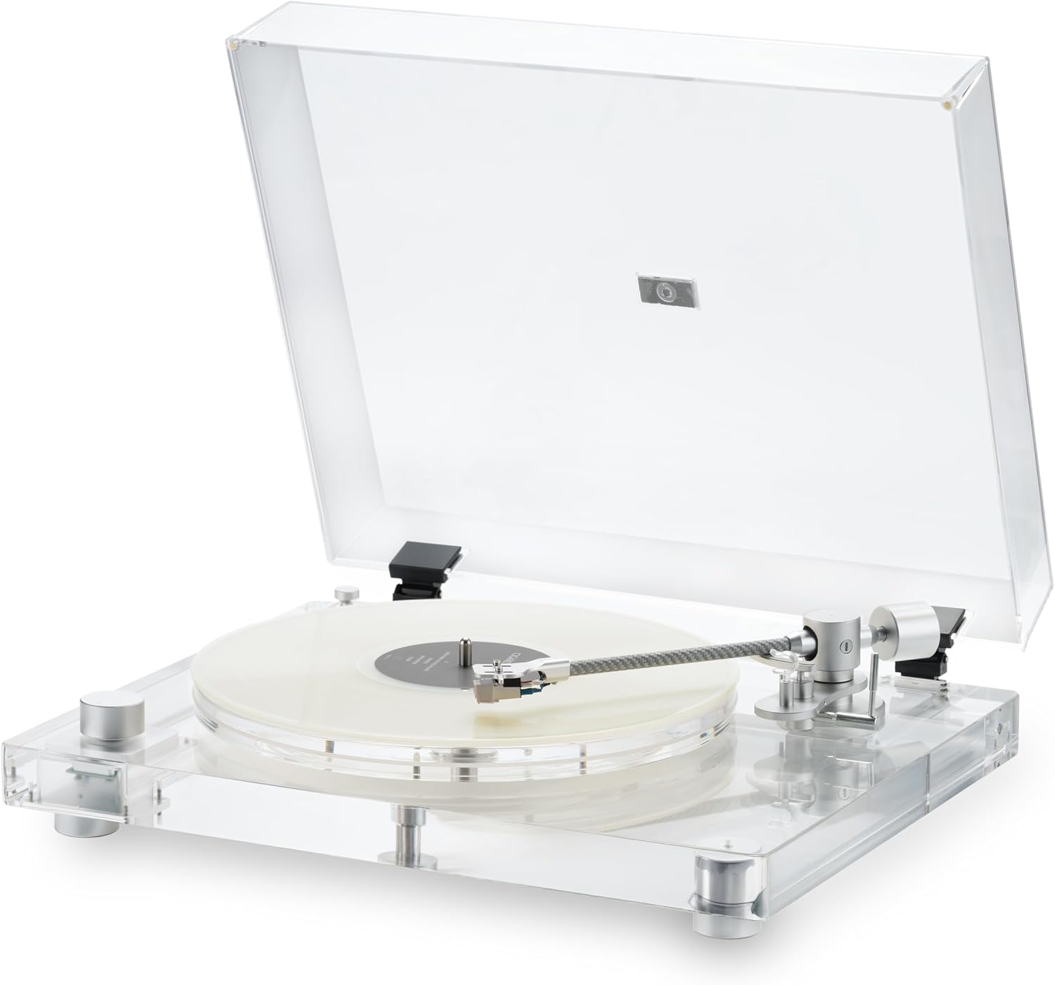 Amazon.com: TwkleBay Vinyl Record Player, Transparent Acrylic Bluetooth ...