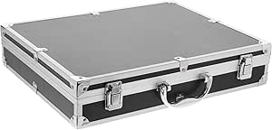 Artibetter Toolbox Portable Aluminum Alloy Box. Carrying Case Aluminum ...