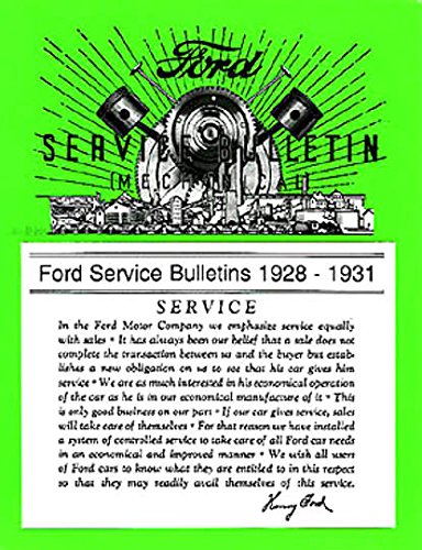 FULLY ILLUSTRATED 1928 1929 1930 1931 FORD MODEL A COMPLETE SET OF ...