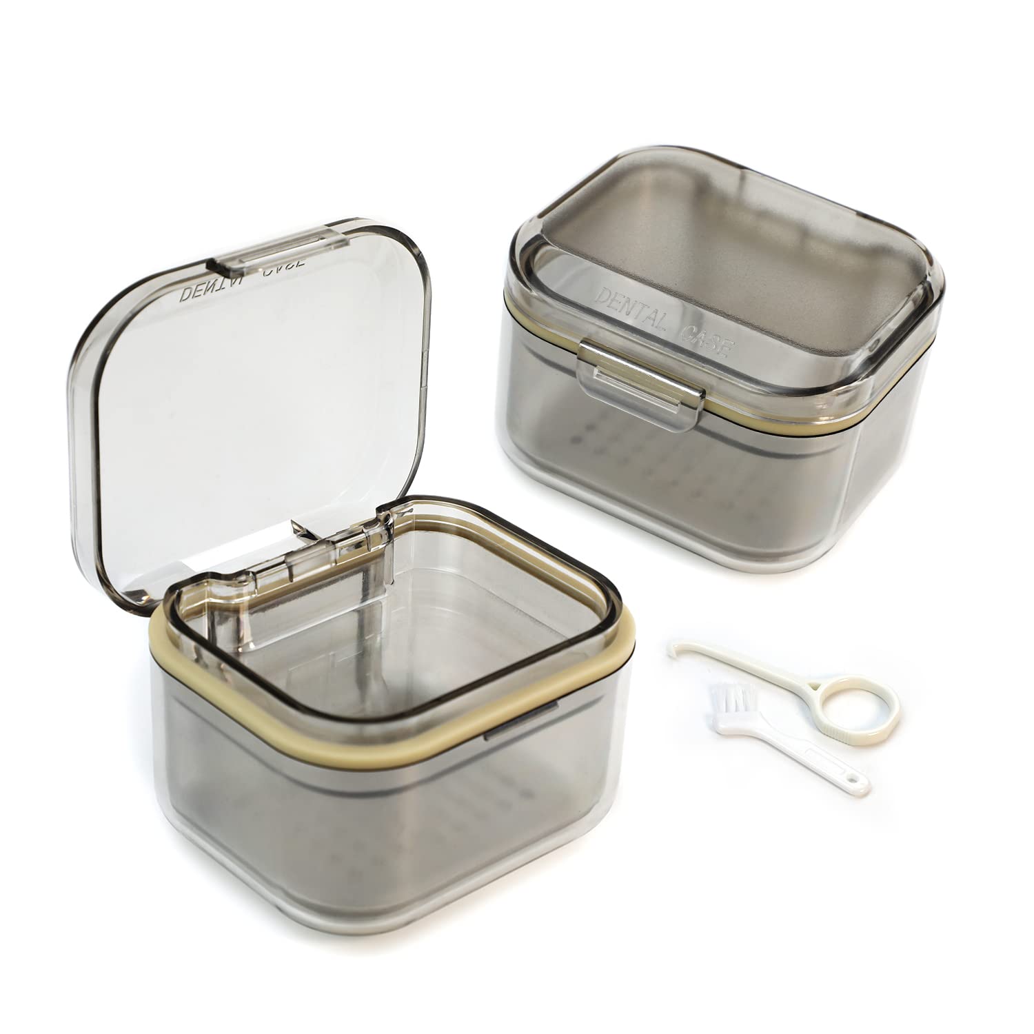 Amazon.com : KF-Value Retainer Case,Three-Layer Denture Case with ...
