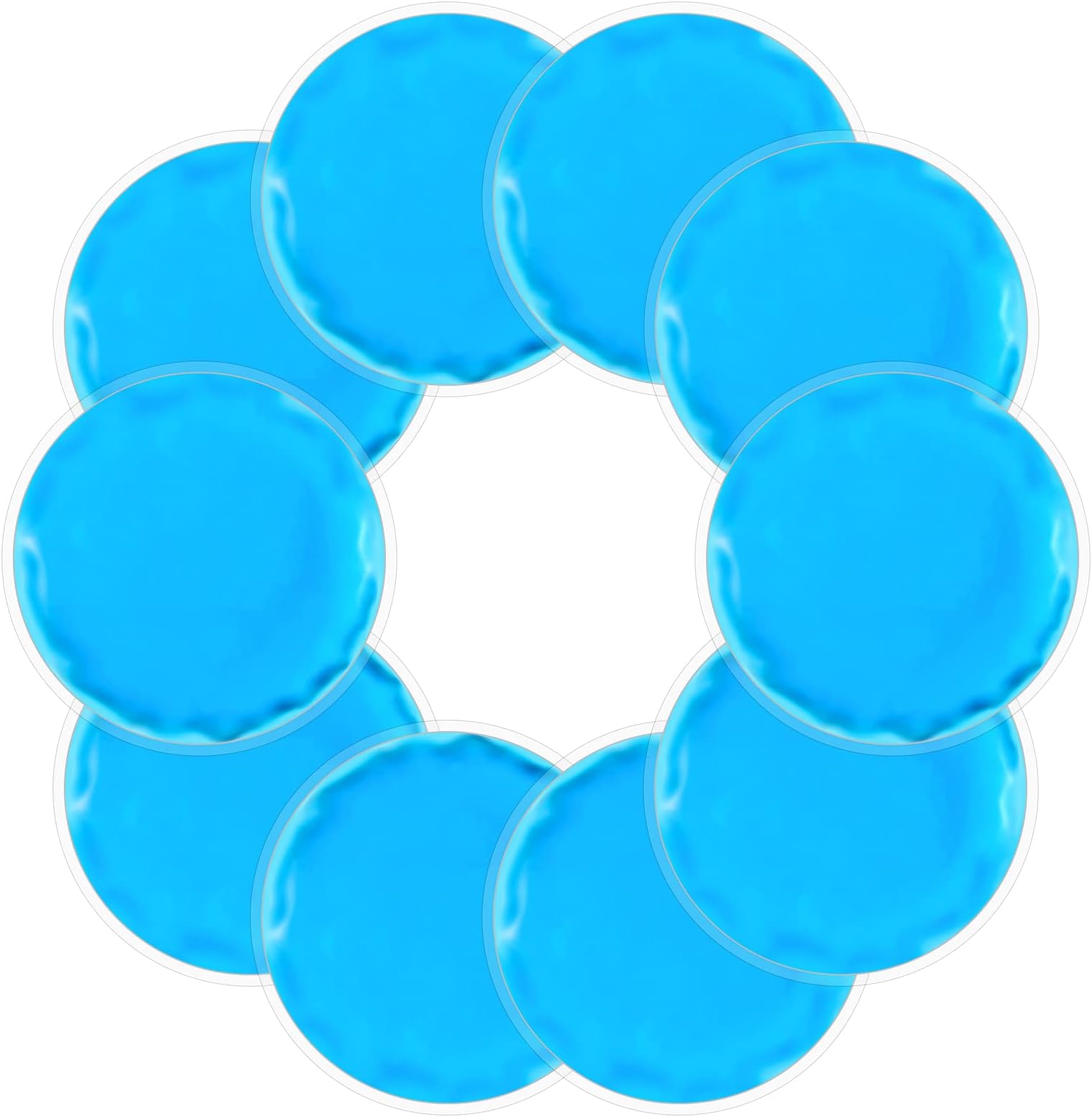 Amazon.com: EverOne Round Reusable Gel Ice Pack with Cloth Backing for ...