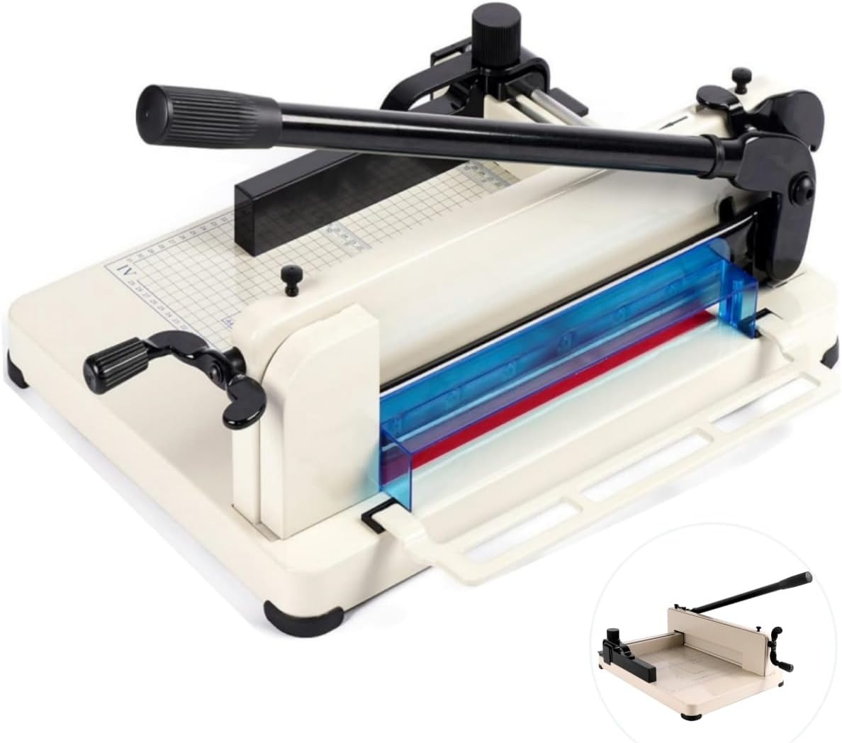 Heavy Duty Paper Cutter, Guillotine Paper Cutter, A4 12" Stack Paper ...