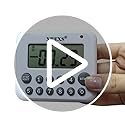 Amazon.com: XREXS Digital Kitchen Timer Magnetic Countdown Up Cooking ...