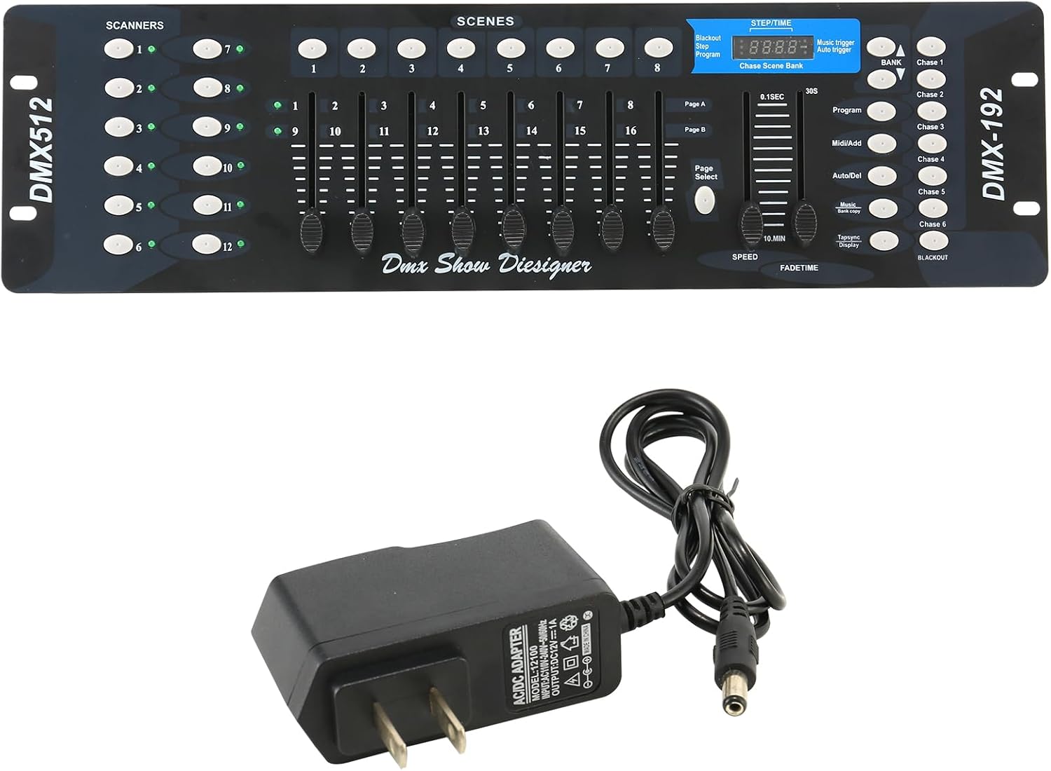 Amazon.com: Iverens 192 DMX Controller DMX Light Controller DMX ...