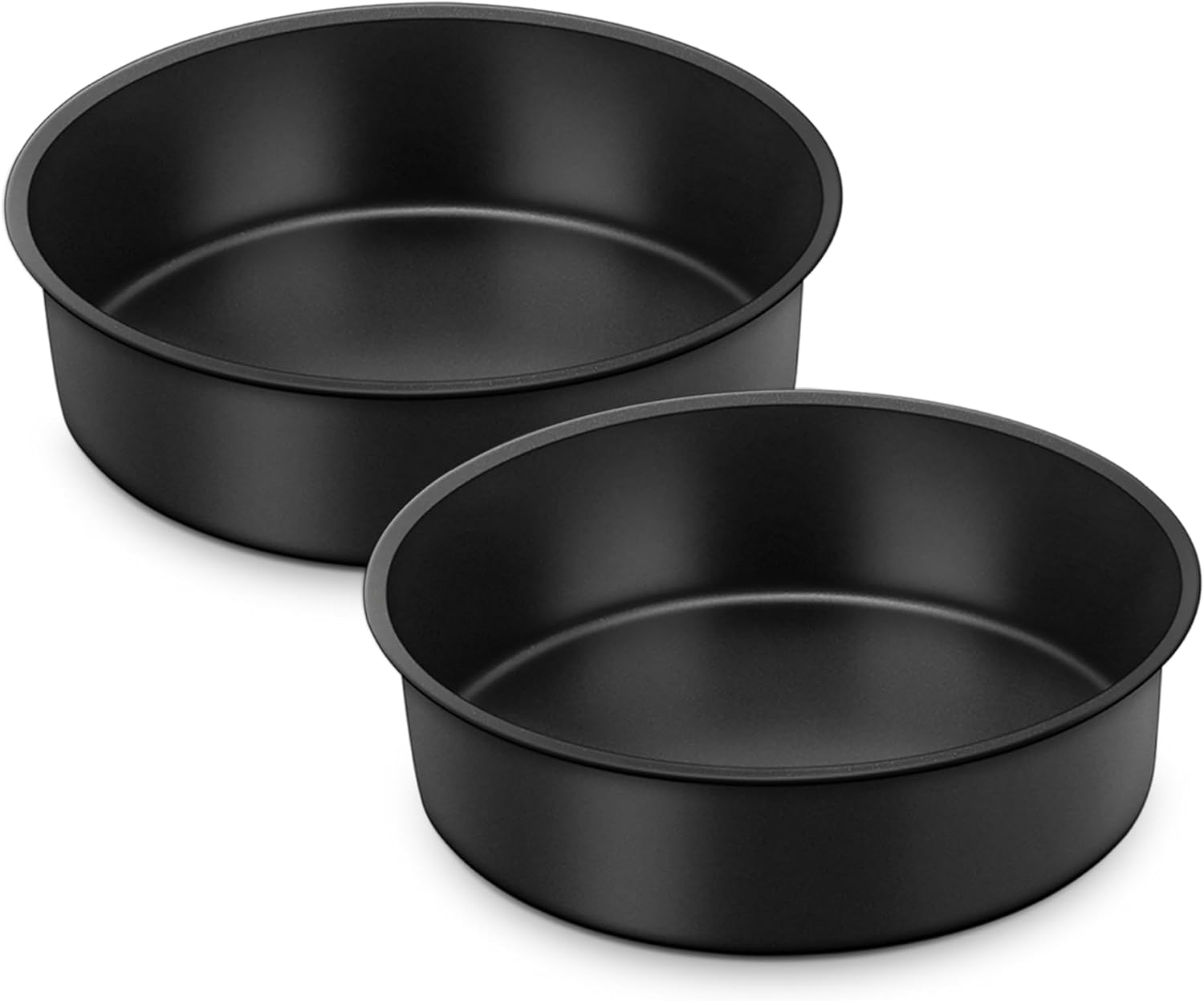 Amazon.com: E-far 9½ Inch Cake Pans Set of 2, Nonstick Round Baking ...