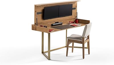 Amazon.com: Transformer Table to Desk, Dining Table That Transforms ...
