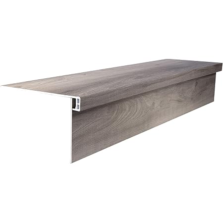 Complete Universal Tread Kit - False Tread Cap, Riser, and Trim (White ...