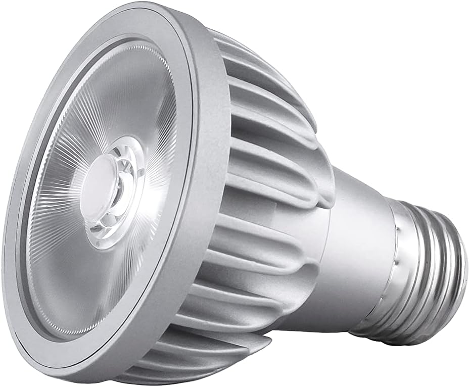 SORAA Vivid PAR20 11W Dimmable 2700K 10 Degree Narrow Spot Light Bulb ...