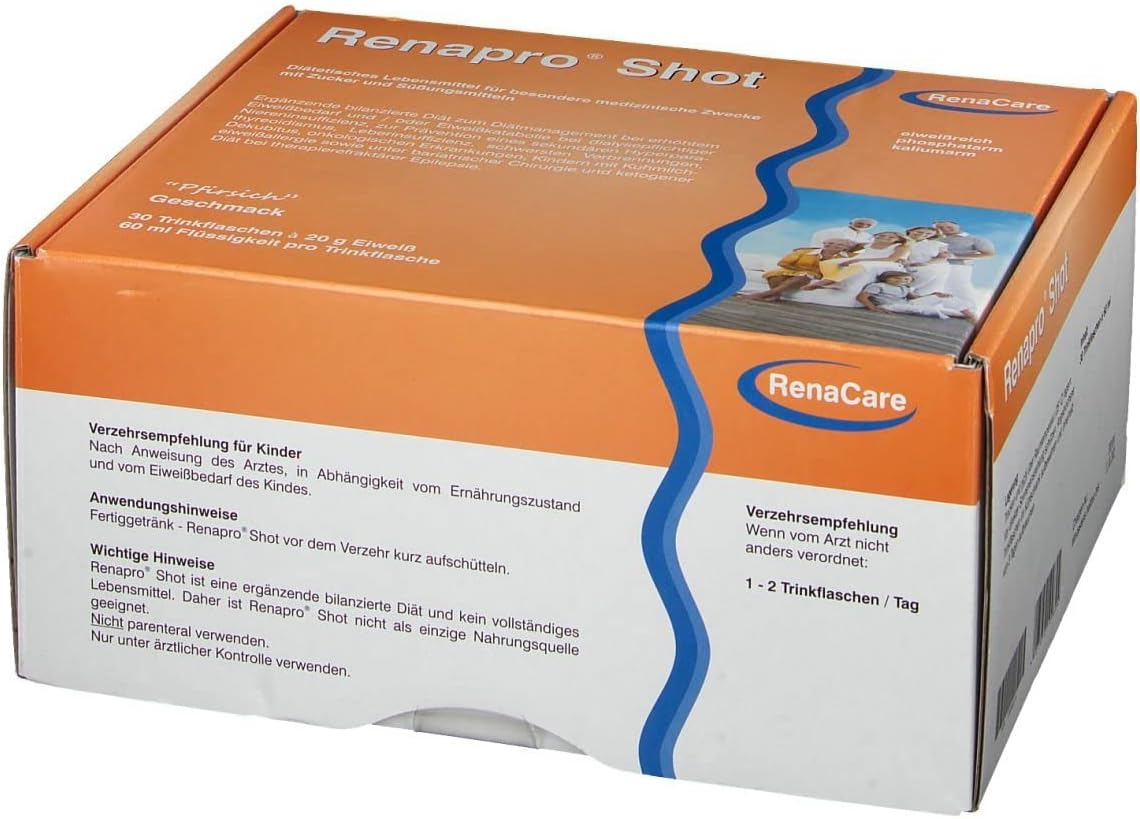 RENAPRO Shot Pfirsich flüssig 30x60 Milliliter : Amazon.de: Drogerie ...