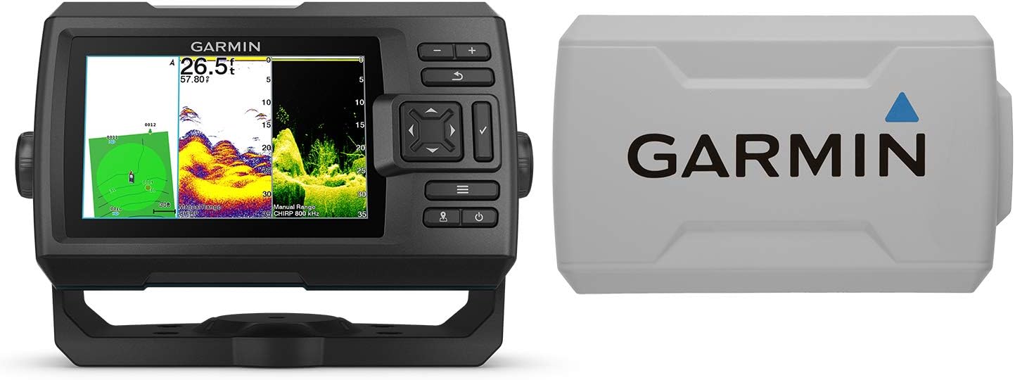 Amazon.com: Garmin 010-02551-00 STRIKER Vivid 5cv Fishfinder With GT20 ...