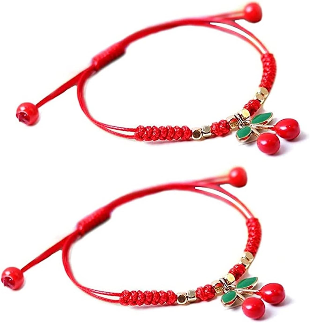 Amazon.com: Pingyongchang H&Z 2Pcs Summer Fruit Strawberry Cherry ...