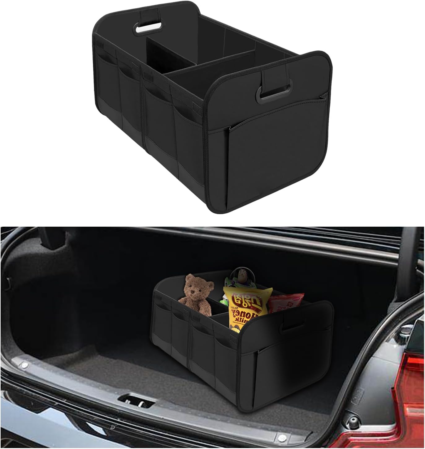 Amazon.com: Gasedin Car Trunk Backseat Organizer, Waterproof Large ...
