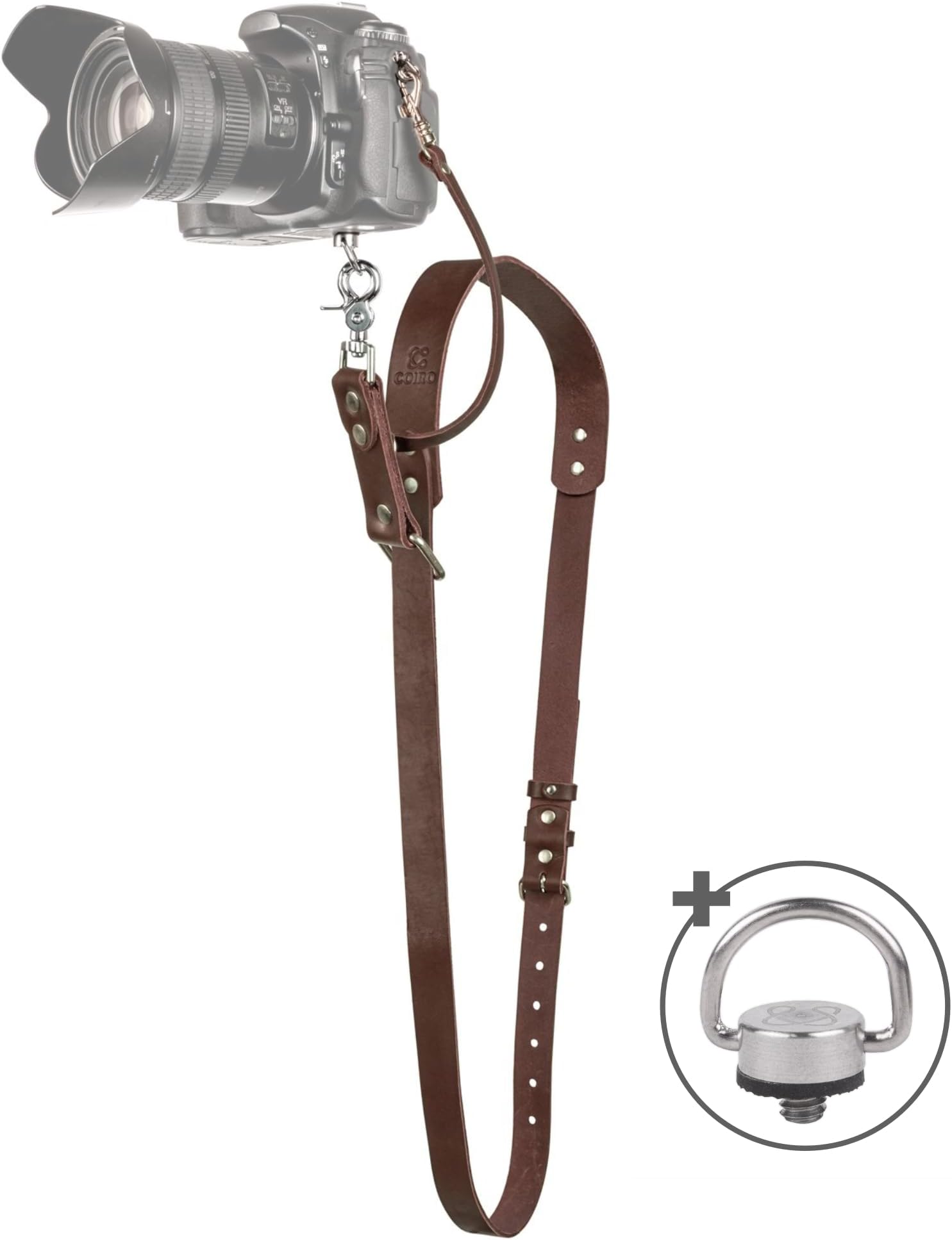 Amazon.com : Foto&Tech Safety Camera Strap Tether Leash Fits Any Sling ...