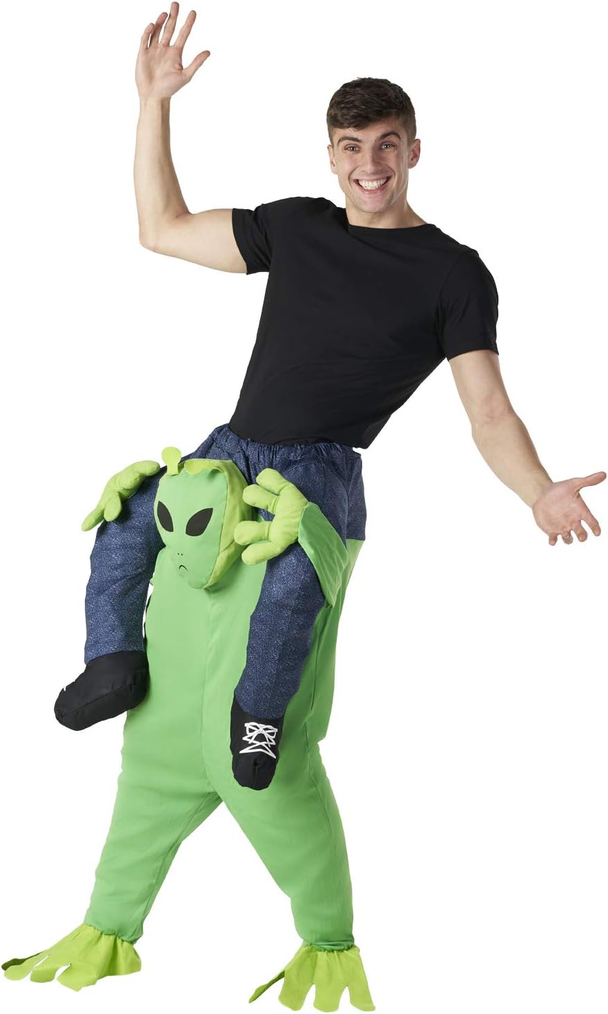 Morph MCPBAL Alien Adult Piggyback Costume, One Size – TopToy