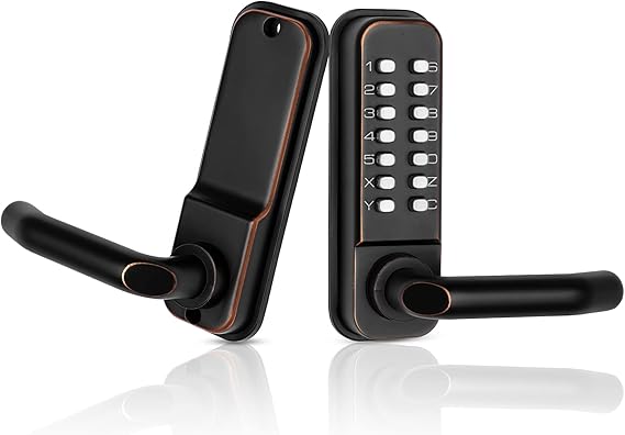 Casmer Stainless Steel Mechanical Keyless Entry Lock, Waterproof ...