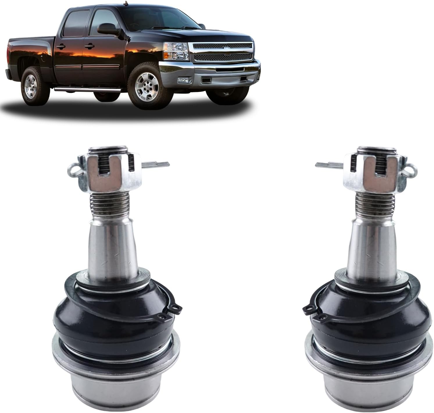 Amazon.com: HAWK BROTHER K6541 Front Lower Ball Joints Control Arm Ball ...