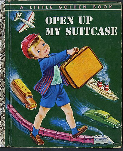 Open Up My Suitcase (A Little Golden Book): Alice Low, Corinne Malvern ...