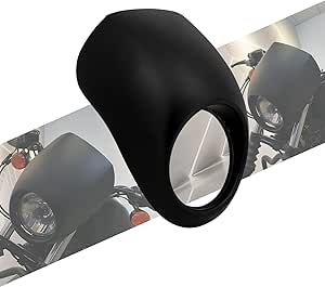 Amazon.com: HCmotorku Motorcycle Headlight Fairing Cowl Mask Fit for ...