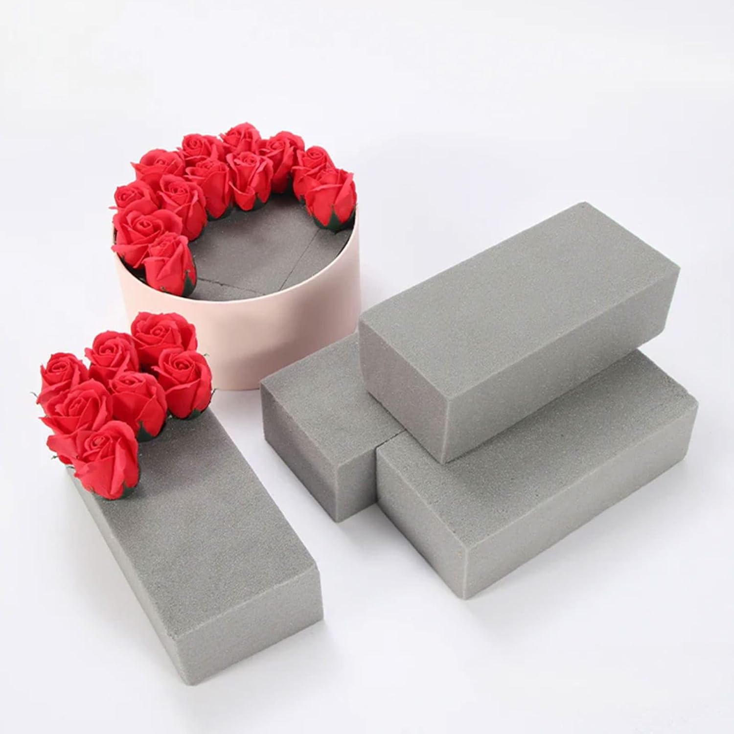 Dry Brick Floral Foam block - 23x11x7cm Large Florist foam for ...