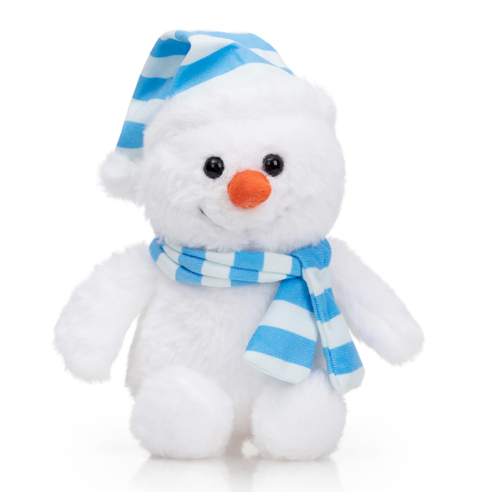 Amazon.com: WENMOTDY Snowman Stuffed Animal Christmas Plush Toy for ...