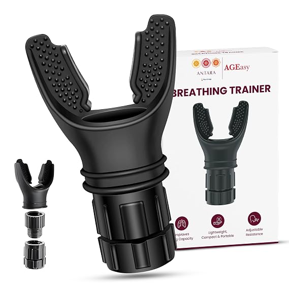 Antara AGEasy Breathing Trainer | Resistance Adjustable, Portable ...