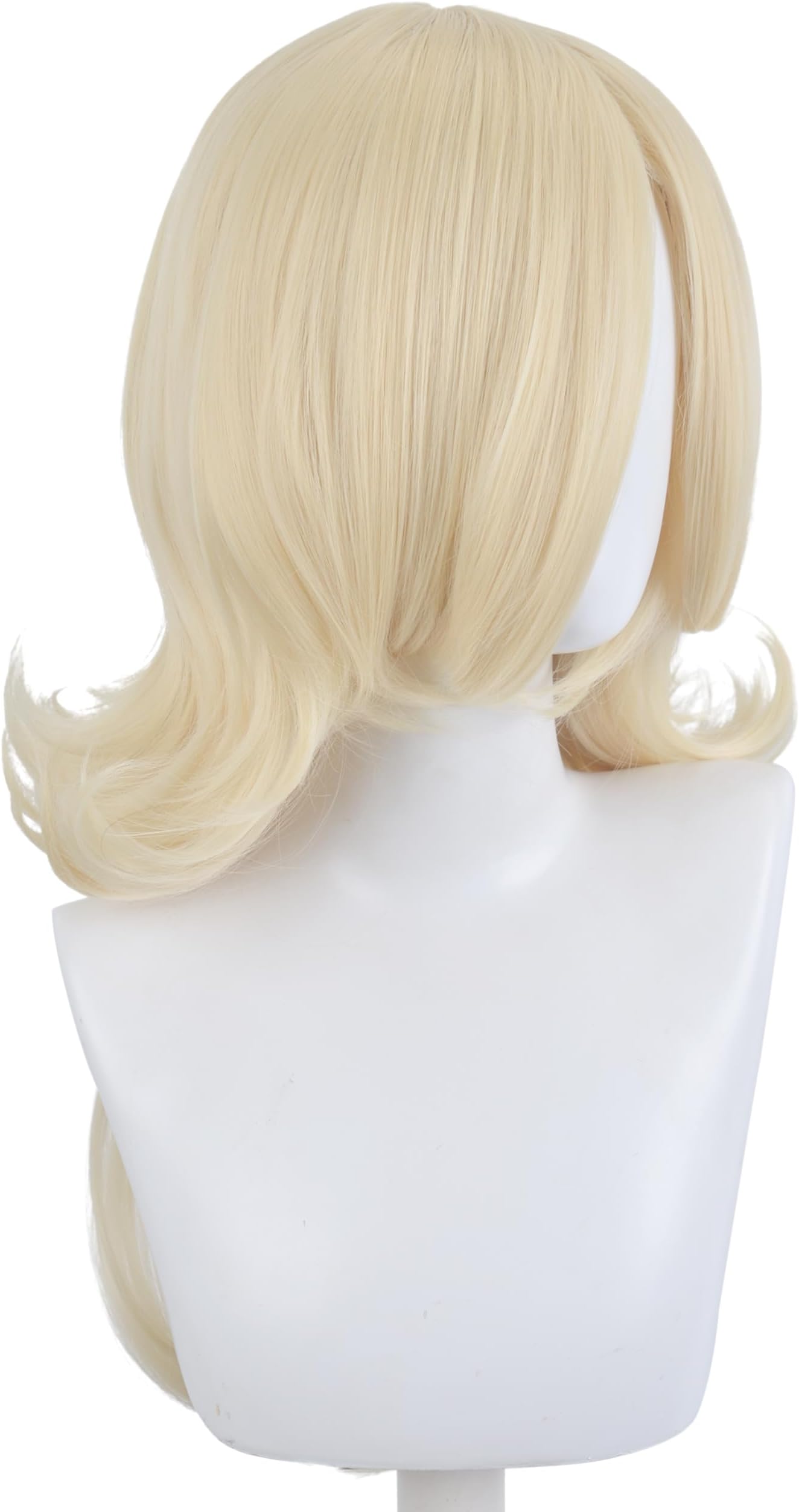 Amazon.com: LALASAM Blonde PrincessRosalina Costume Wigs With Long ...