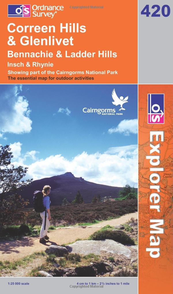 Coreen Hills and Glenlivet, Bennachie and Ladder Hills, Insch and ...