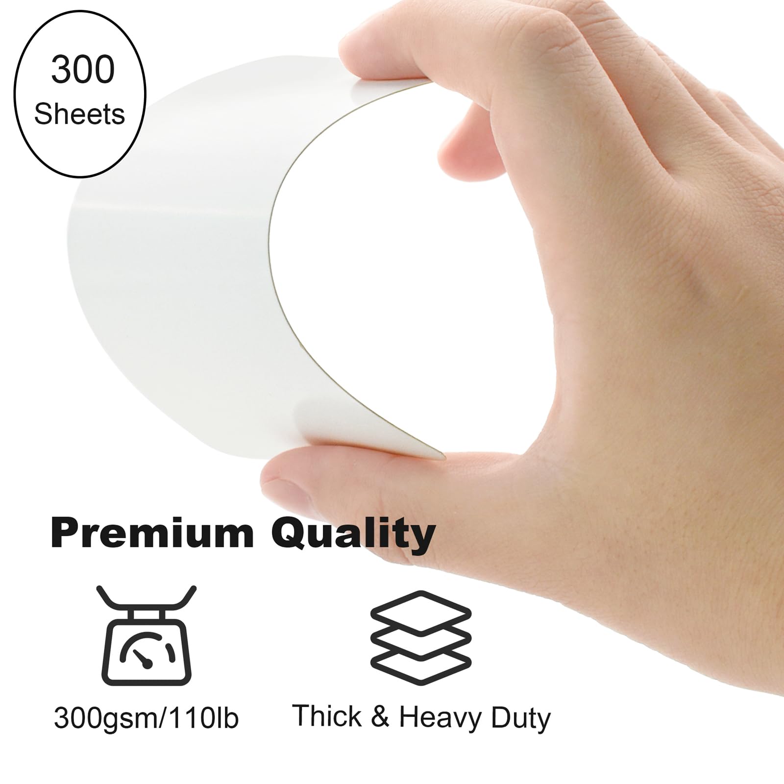 Snapklik.com : VANRA 300PCS Blank Index Cards 3x5 Inches Note Cards ...