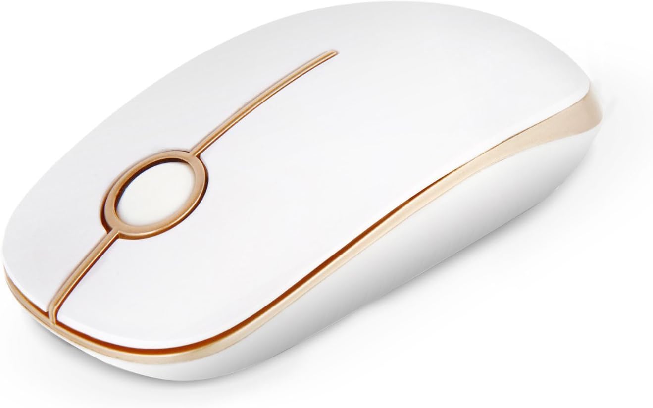Amazon.com: VssoPlor Wireless Mouse, 2.4G Slim Portable Computer Mice ...